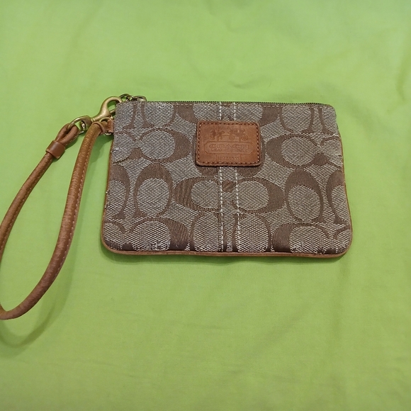 Coach | Bags | Coach Monogram Wristletwallet | Poshmark